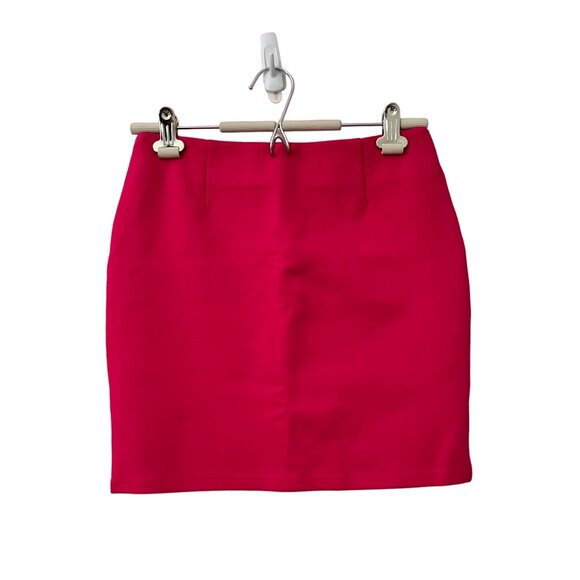superdown | Skirts | Revolve Superdown Magenta Pink Knit Zip Back Mini ...